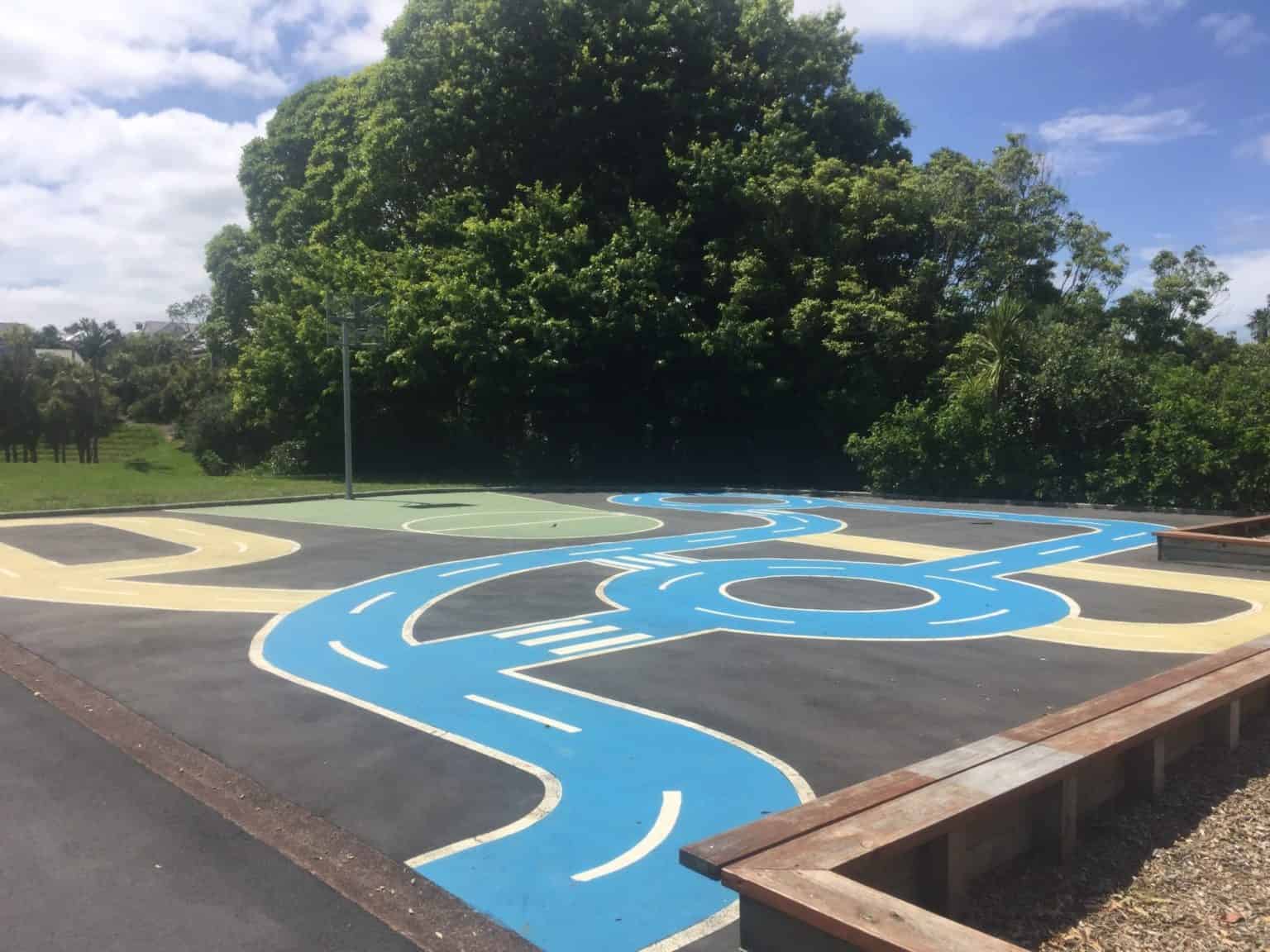 Tole Reserve playground & kids bike track | Ponsonby | Auckland