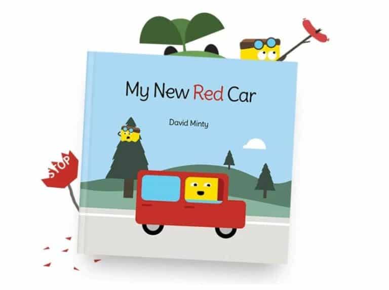 WIN: My New Red Car book by David Minty | Auckland for Kids