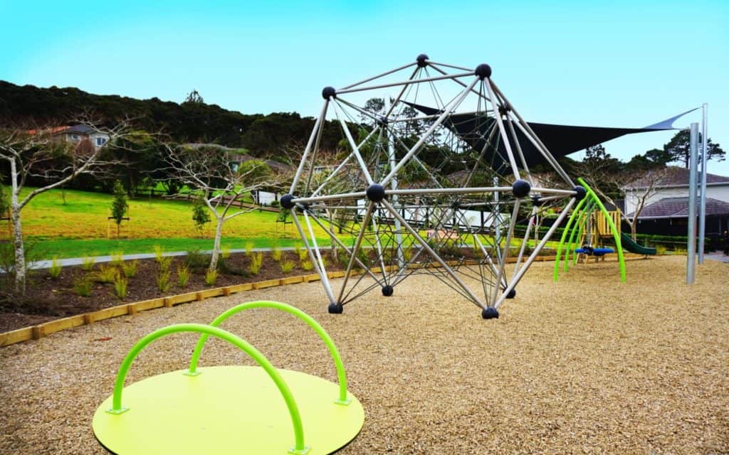 Arkles Bay fun playground for kids in Whangaparaoa, New Zealand