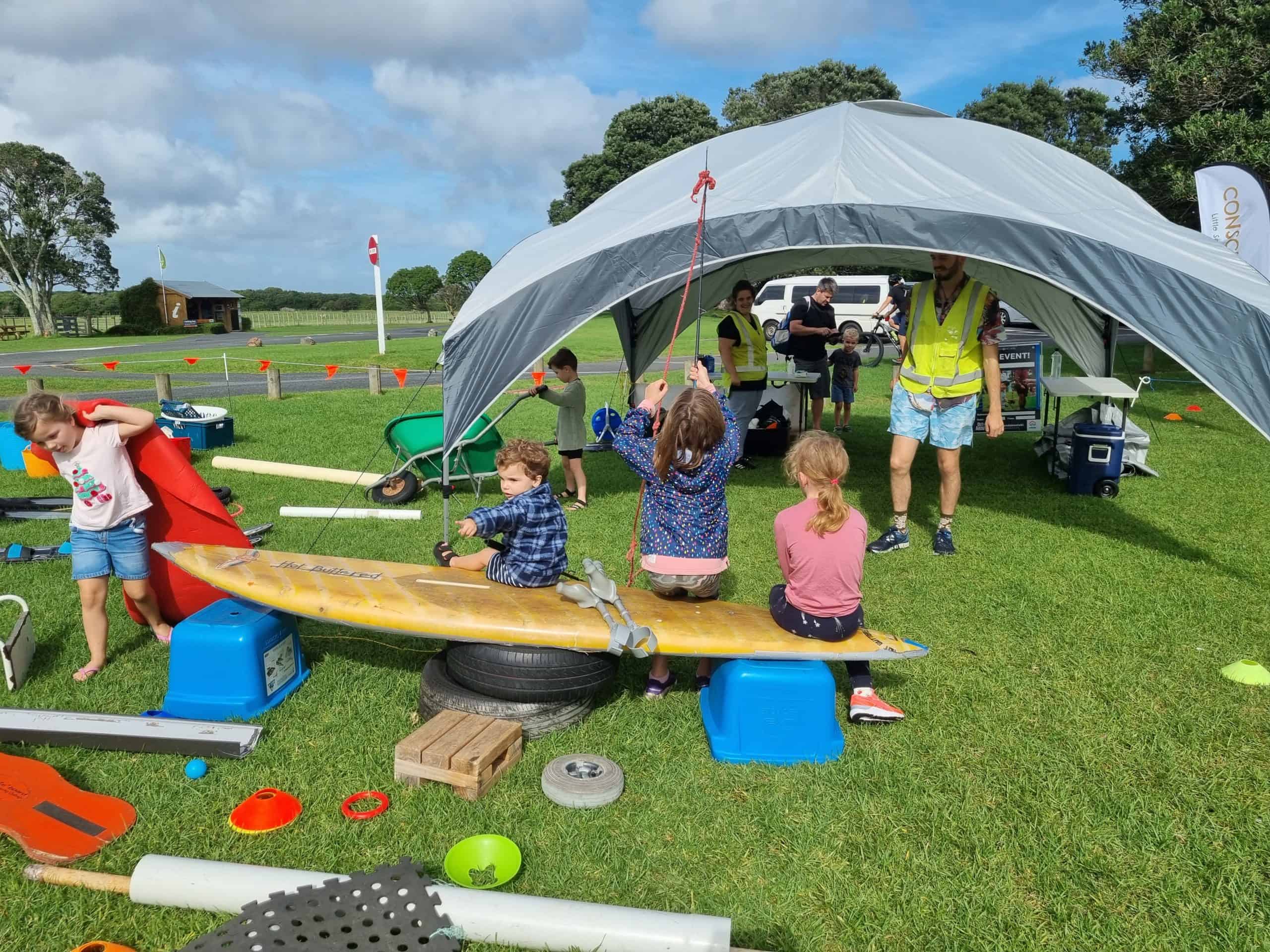 Conscious Kids: Junk Play - Loose Parts - Coyle Park | Auckland for Kids