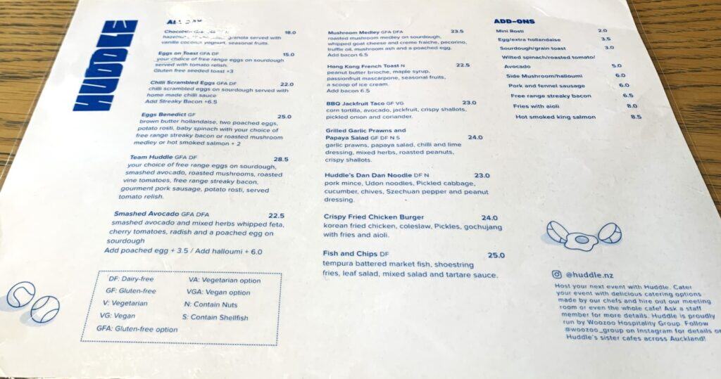 Family Friendly Huddle Cafe | St John’s | Auckland for Kids