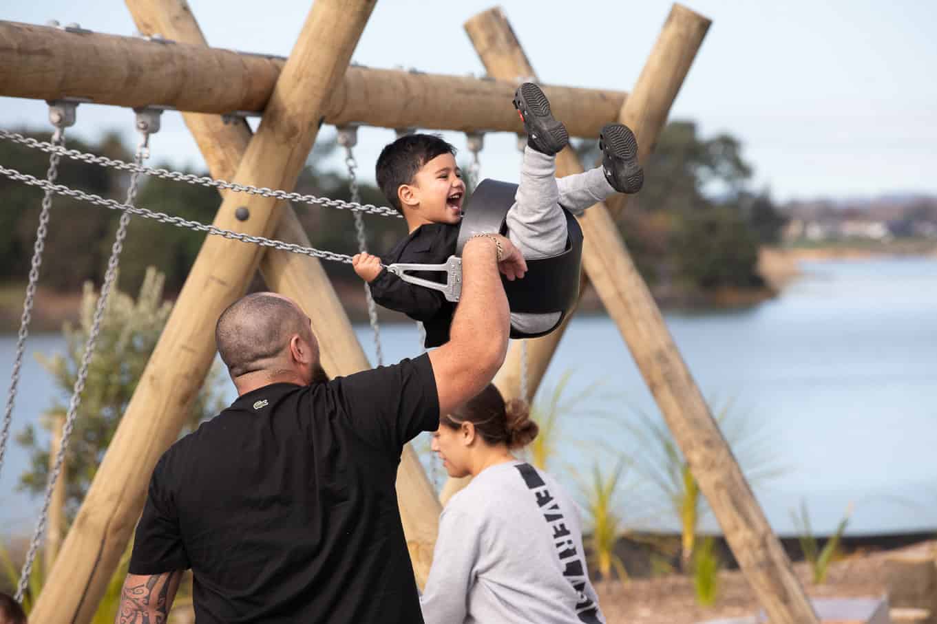 Te Waituarua Reserve Playground & Pump Track at Auckland’s Waiata Shores