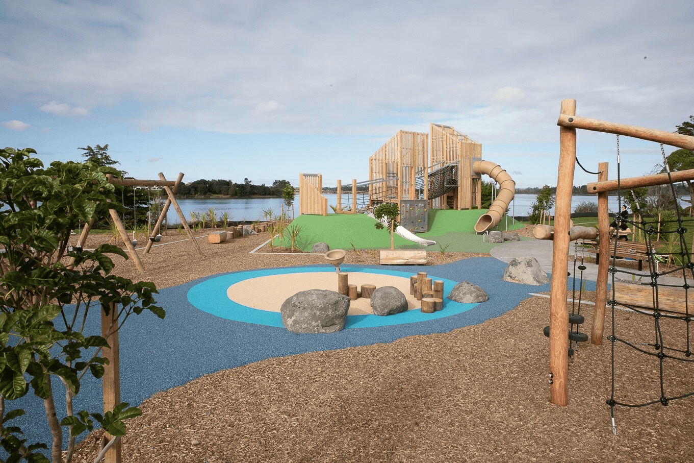 Te Waituarua Reserve Playground & Pump Track at Auckland’s Waiata Shores