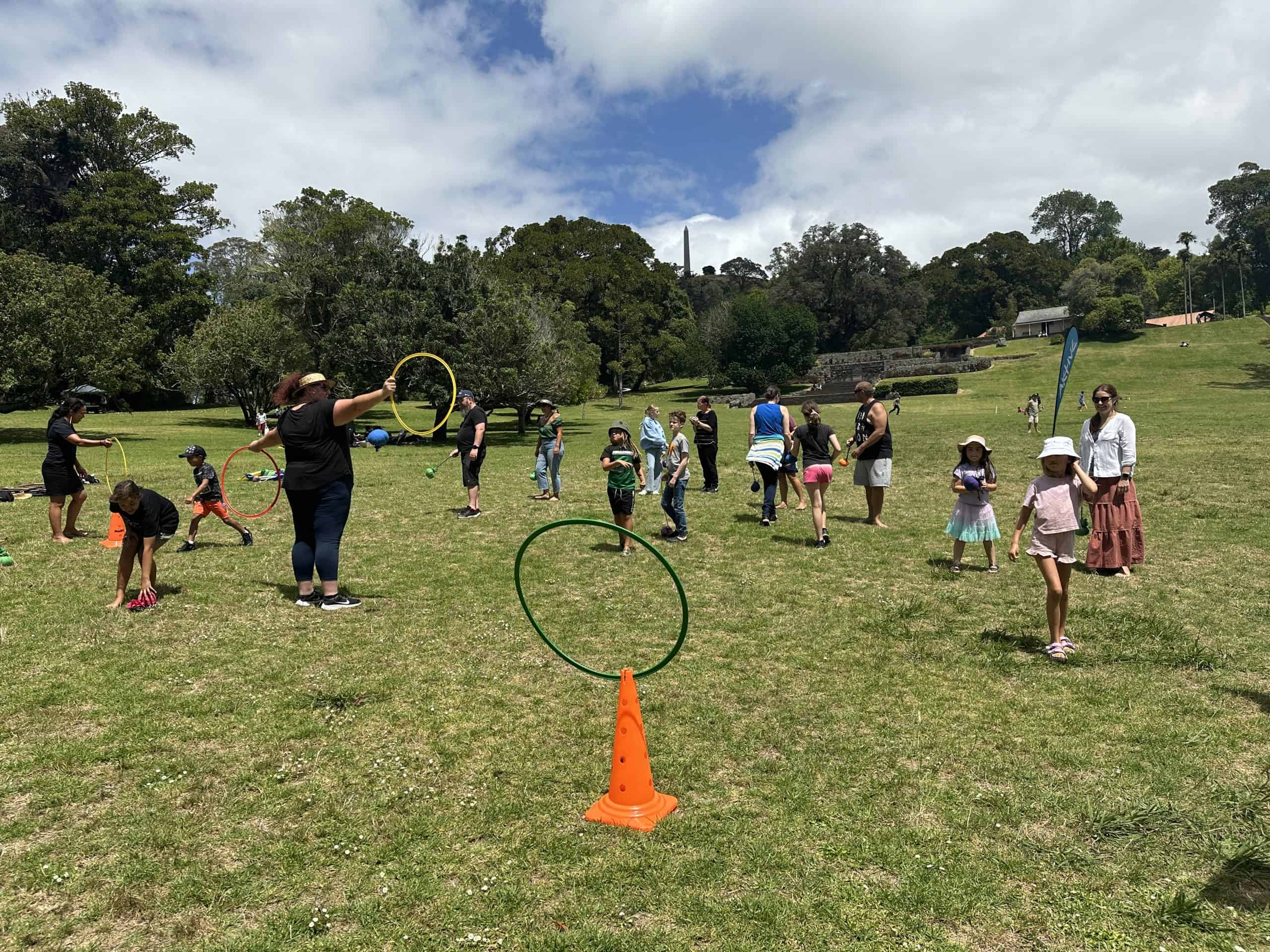 Taonga Tākaro: traditional Māori games in Cornwall Park | Auckland for Kids