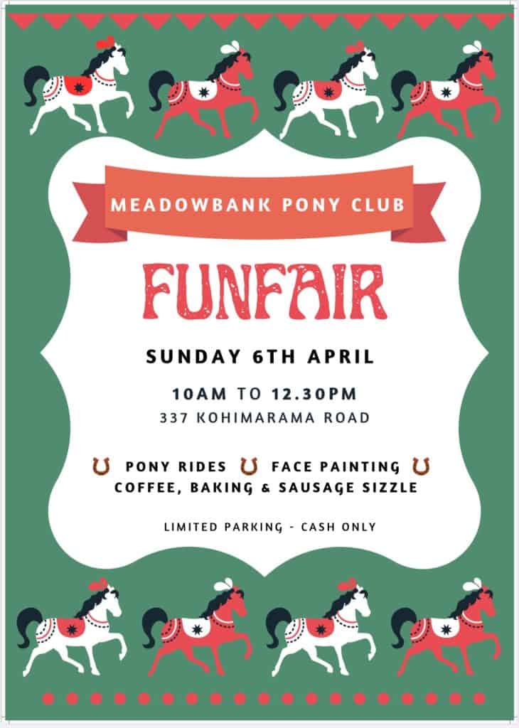 Meadowbank Pony Club Funfair | Auckland for Kids