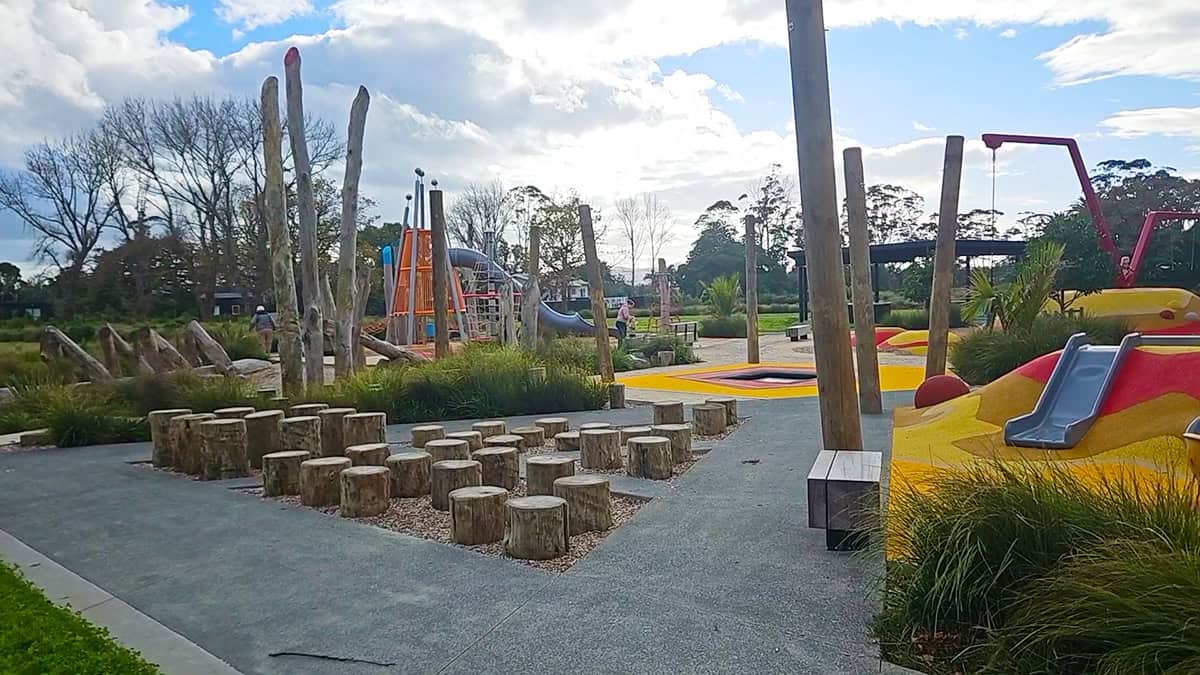 Kaipātiki Reserve Destination Playground in Parakai, near Helensville