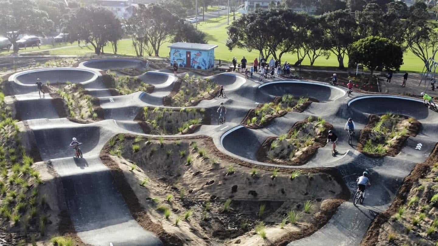 Red Beach Pump Track, Auckland | Auckland for Kids